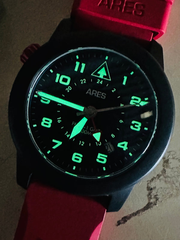 FIELD-1 GMT Timer® – Dual-Time Tactical Watch USA - ARES Watch Company