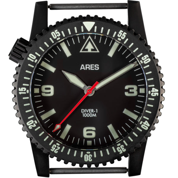 DIVER-1 Mission Timer® – Tactical American-Made Dive Watch - ARES Watch ...